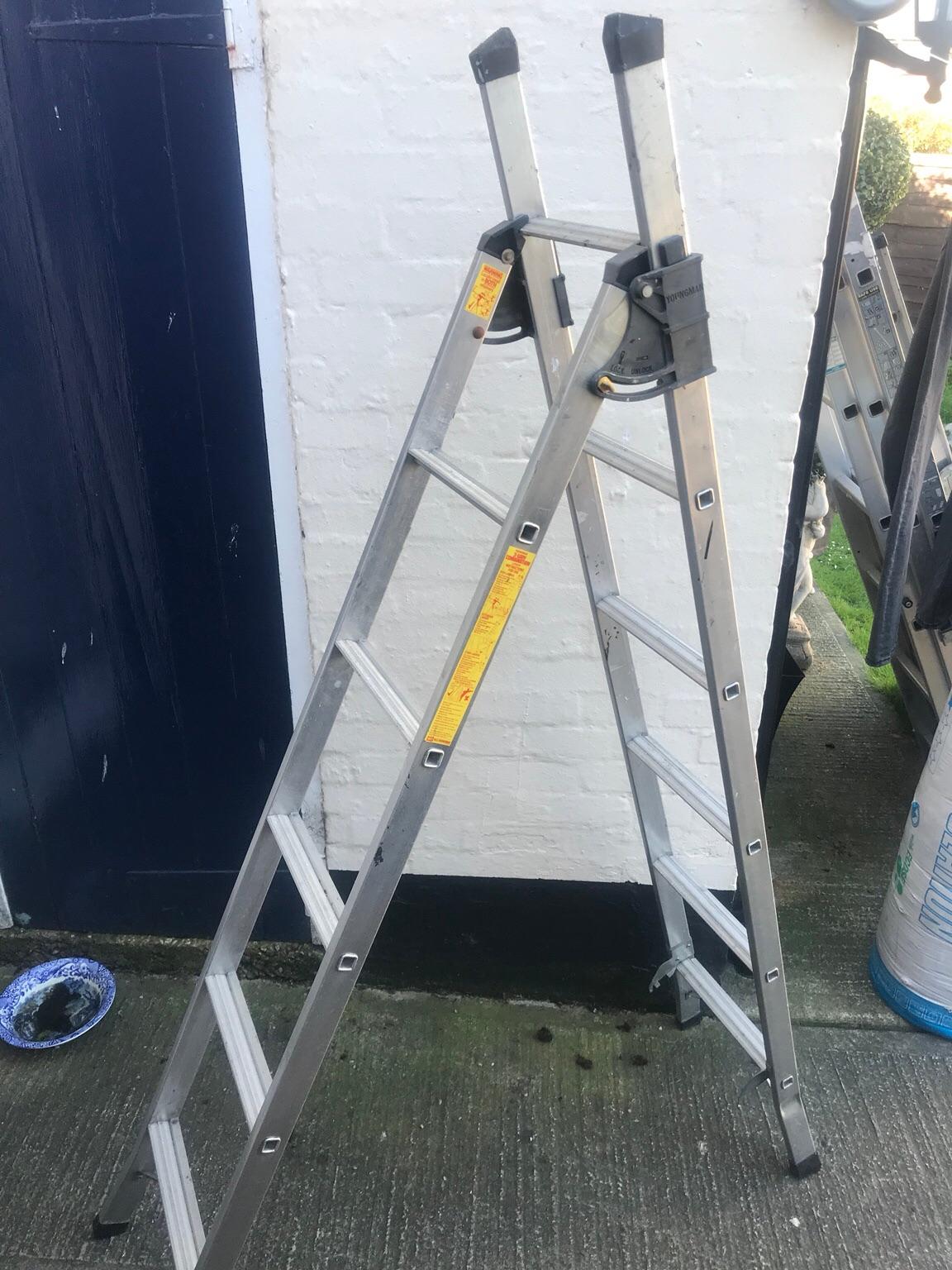 Youngmans 3 way combination step ladders in SG11 Hertfordshire für 25 ...