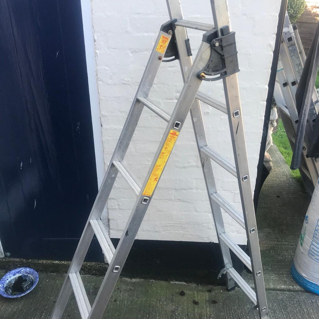 Youngmans 3 way combination step ladders in SG11 Hertfordshire für 25 ...