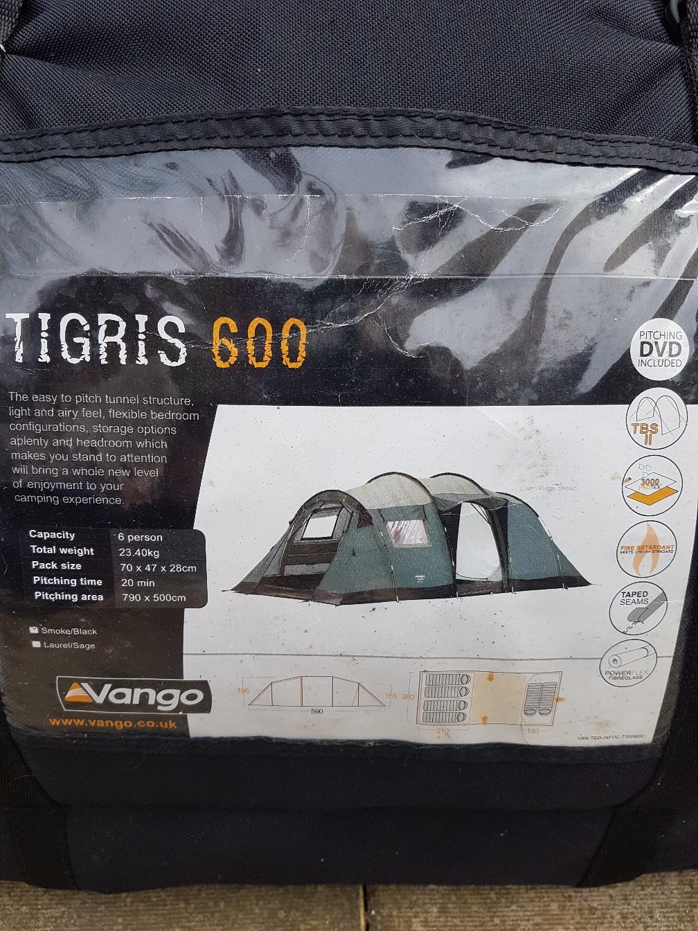 Vango tigris 600 family tent in SE12 Royal Borough of Greenwich für 150 ...