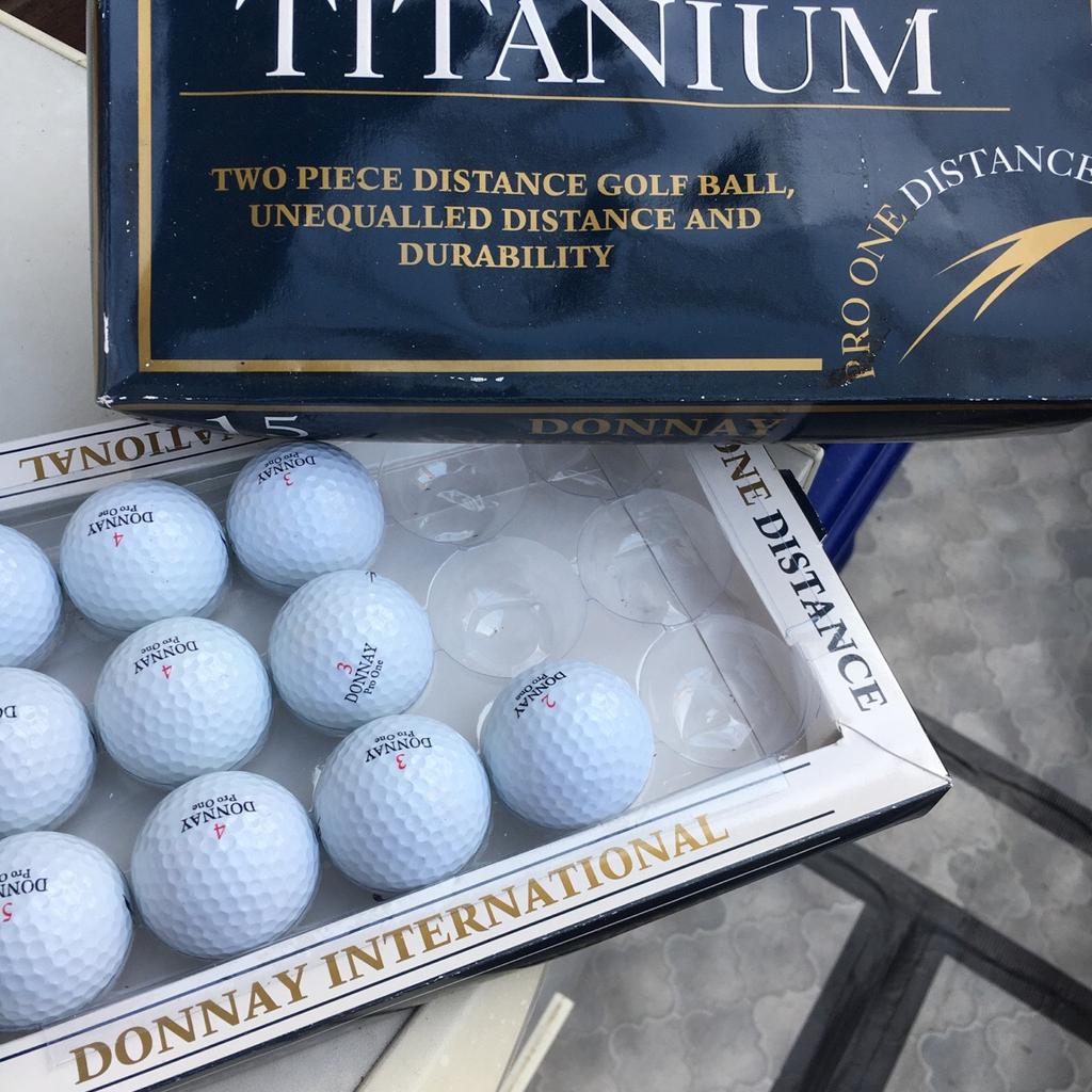 Donnay Titanium golf balls NEW in B90 Solihull for £3.00 for sale | Shpock