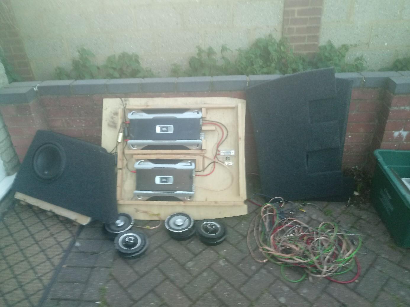 Mk4 golf sound system boot build amp sub in TW16 London Borough of ...