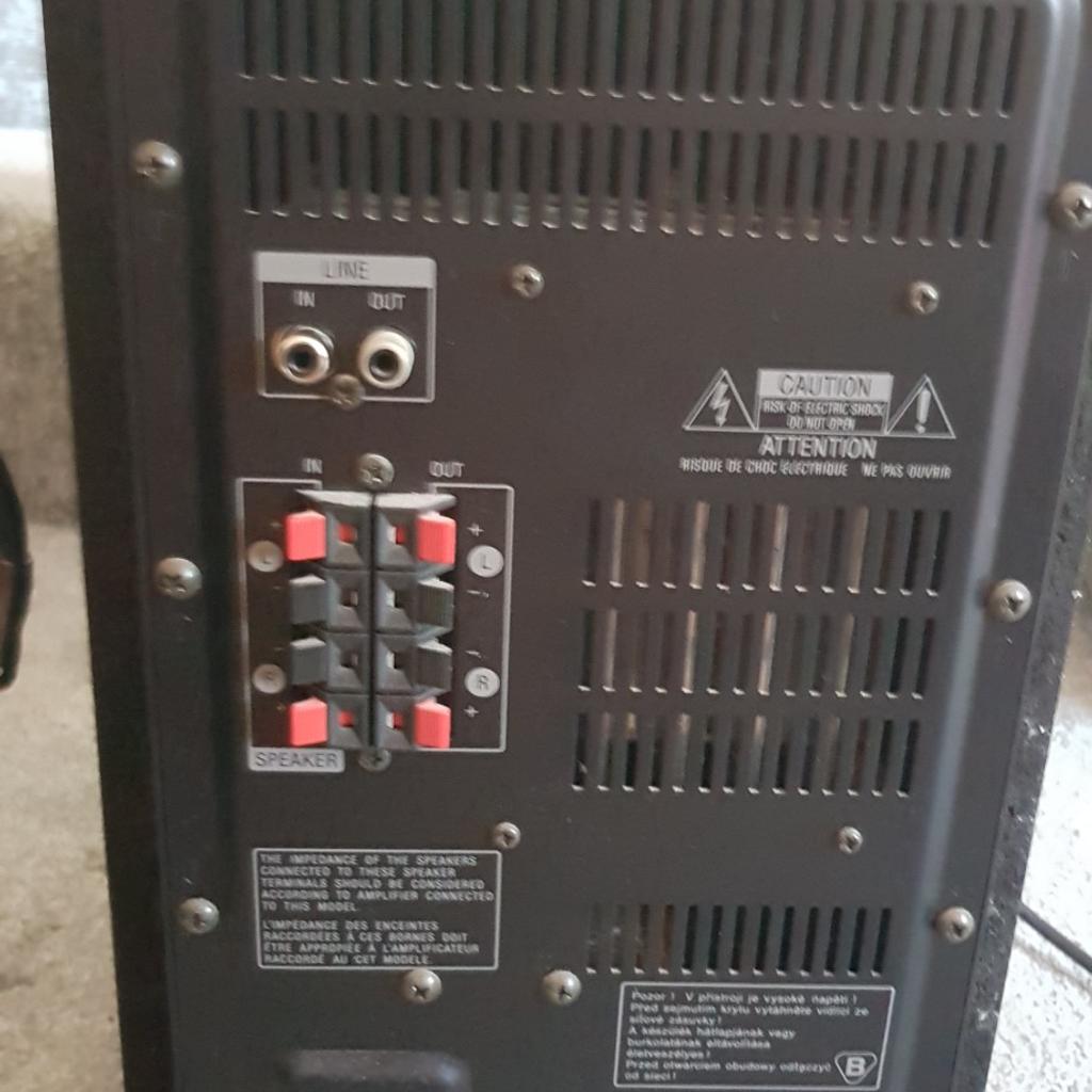 Sony SA-W305 Subwoofer in Braintree für £ 45,00 zum Verkauf | Shpock AT