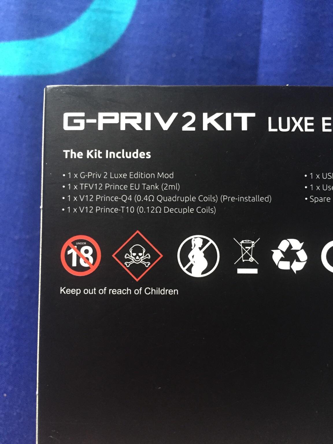 Smok g priv 2 luxe edition VERY RARE vape in B71 Sandwell für gratis zum Verkauf | Shpock DE