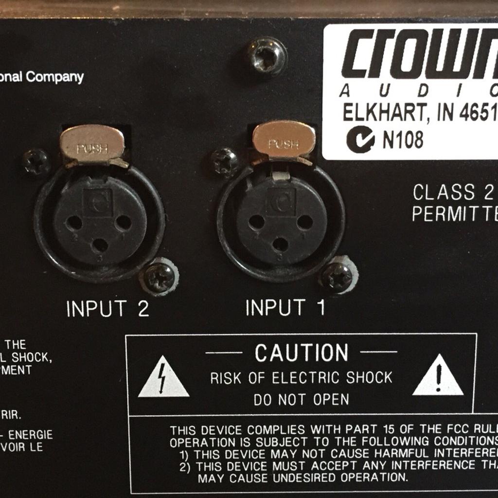 Crown XLS 420 Power Amplifier 1000w in HA0 London Borough of Brent für ...