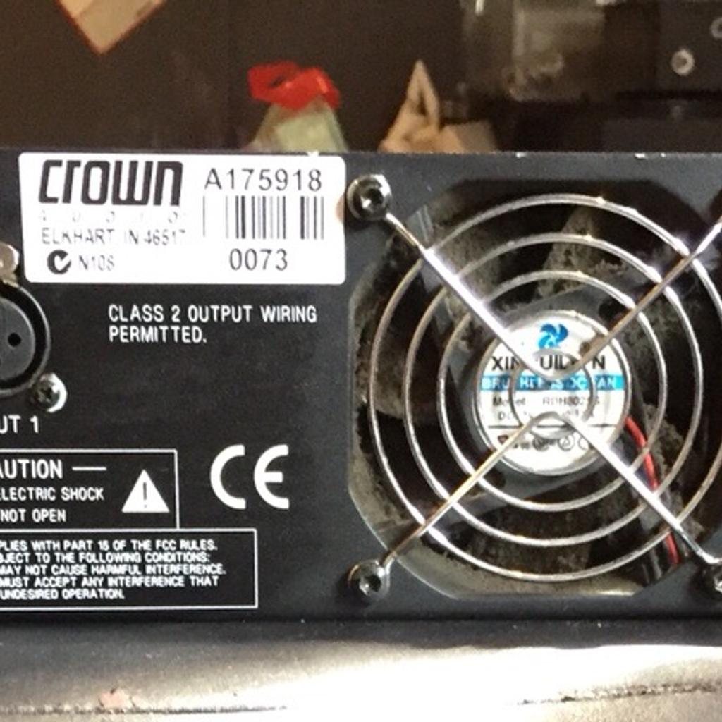 Crown XLS 420 Power Amplifier 1000w in HA0 London Borough of Brent für ...