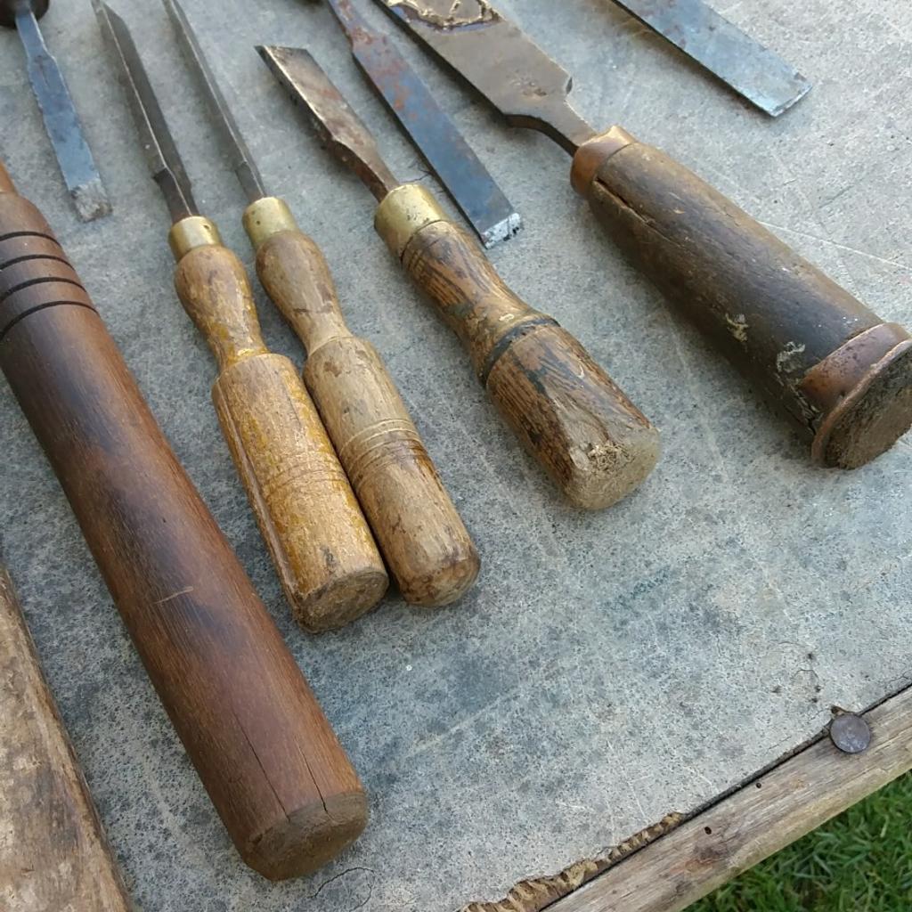 Vintage chisels file tools in LL28 Bay für 8,00 £ zum Verkauf | Shpock DE