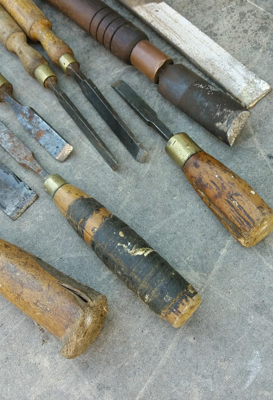 Vintage chisels file tools in LL28 Bay für 8,00 £ zum Verkauf | Shpock DE