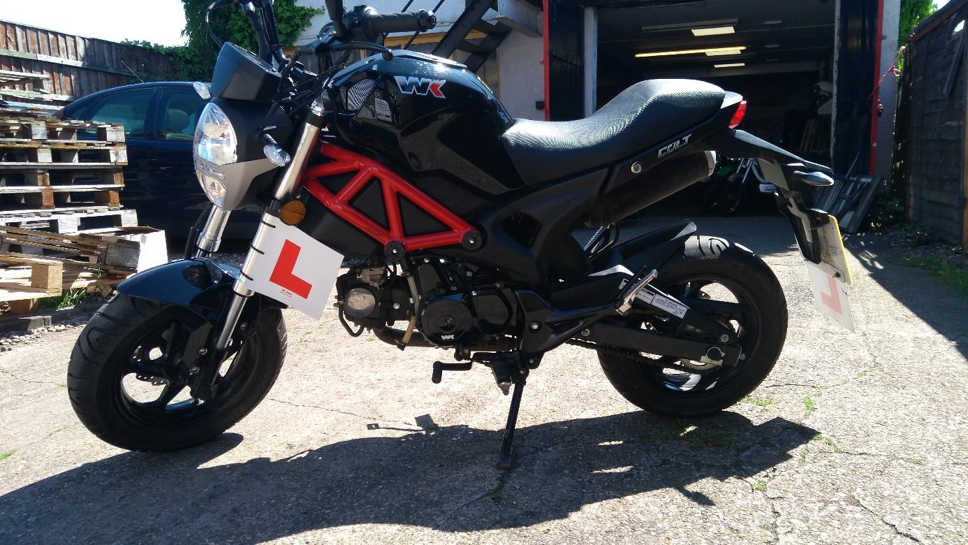 Wk colt 50cc geared bike only 500 miles in DN34 Bradley für 895,00 ...