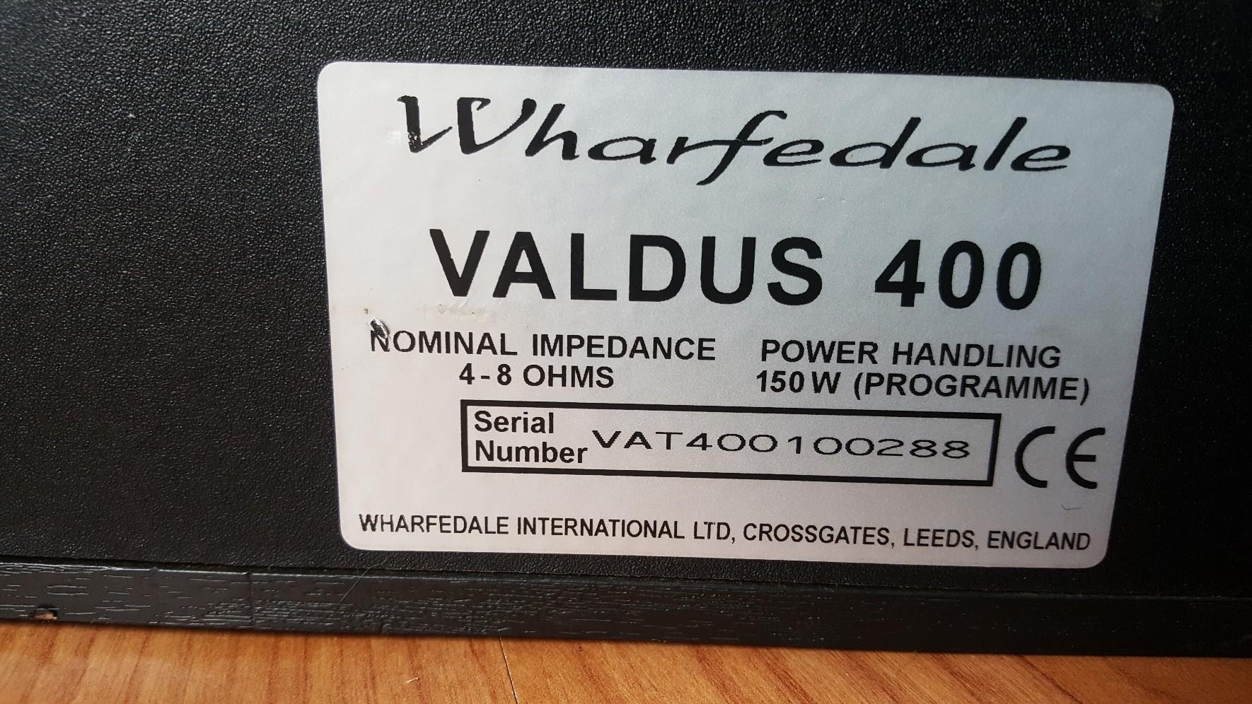Wharfedale Valdus 400 pair of speakers. in TW5 London für 30,00 £ zum ...