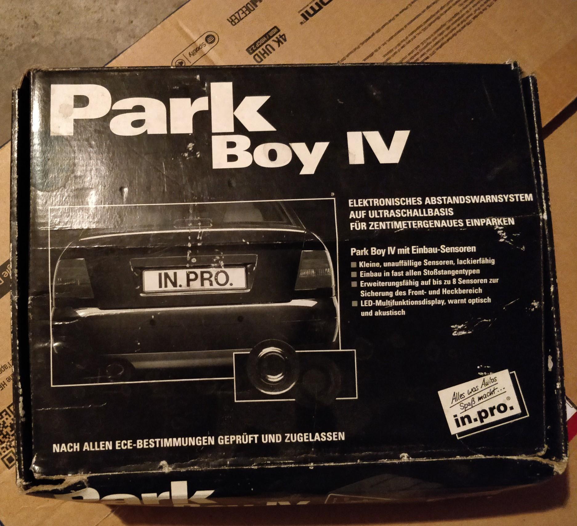 Einparkhilfe *Unbenutzt* in.pro. Park Boy IV in 69123 Heidelberg für 50 ...