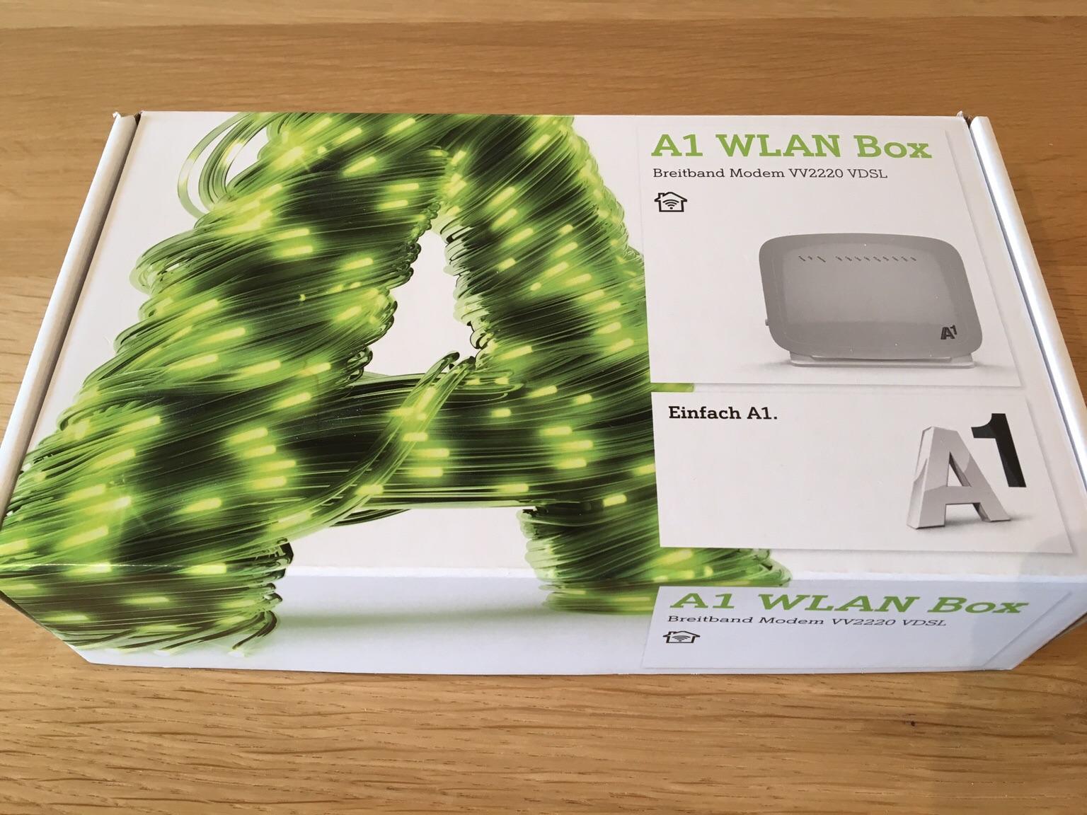 **NEU, OVP** A1 WLAN Router/Box VV2220 VDSL in 9500 Villach for €15.00 ...