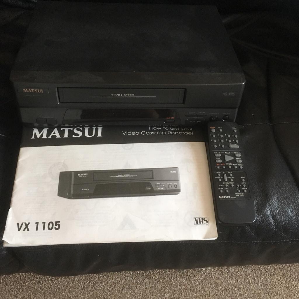 Matsui VCR/VHS Recorder in MK8 Weald für £ 10,00 zum Verkauf | Shpock AT