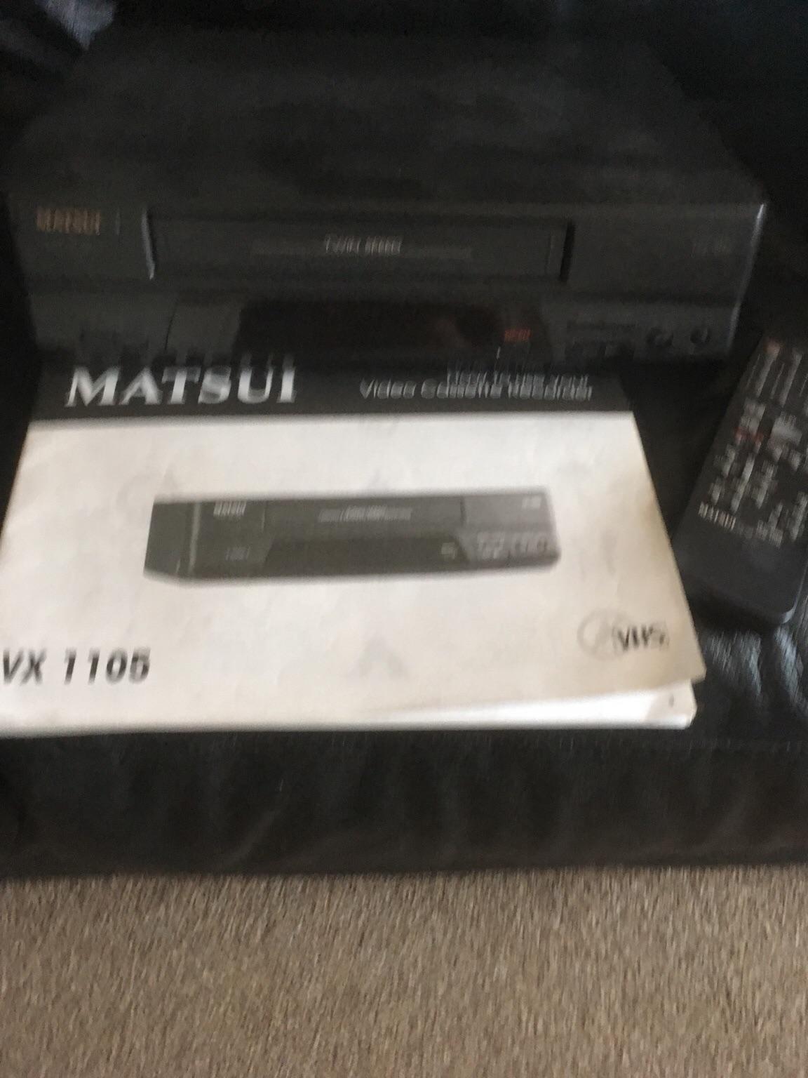 Matsui VCR/VHS Recorder in MK8 Weald für £ 10,00 zum Verkauf | Shpock AT