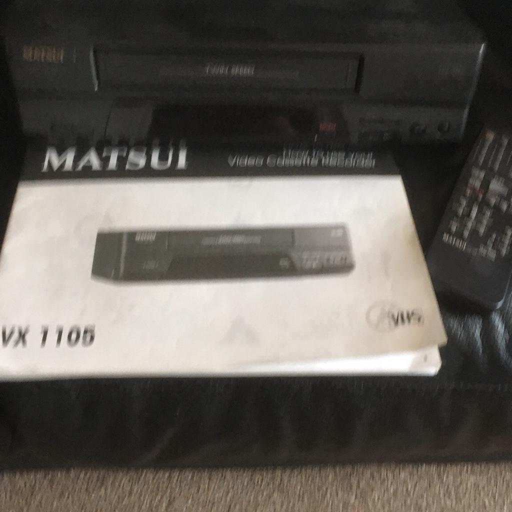 Matsui VCR/VHS Recorder in MK8 Weald für £ 10,00 zum Verkauf | Shpock AT