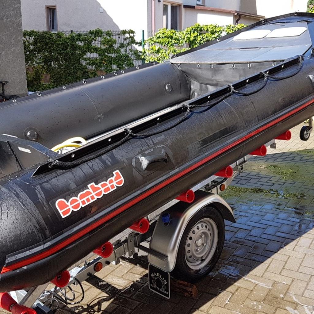 Angelboot Bombard C5 komplett mit Trailer in 06766 Bitterfeld-Wolfen ...