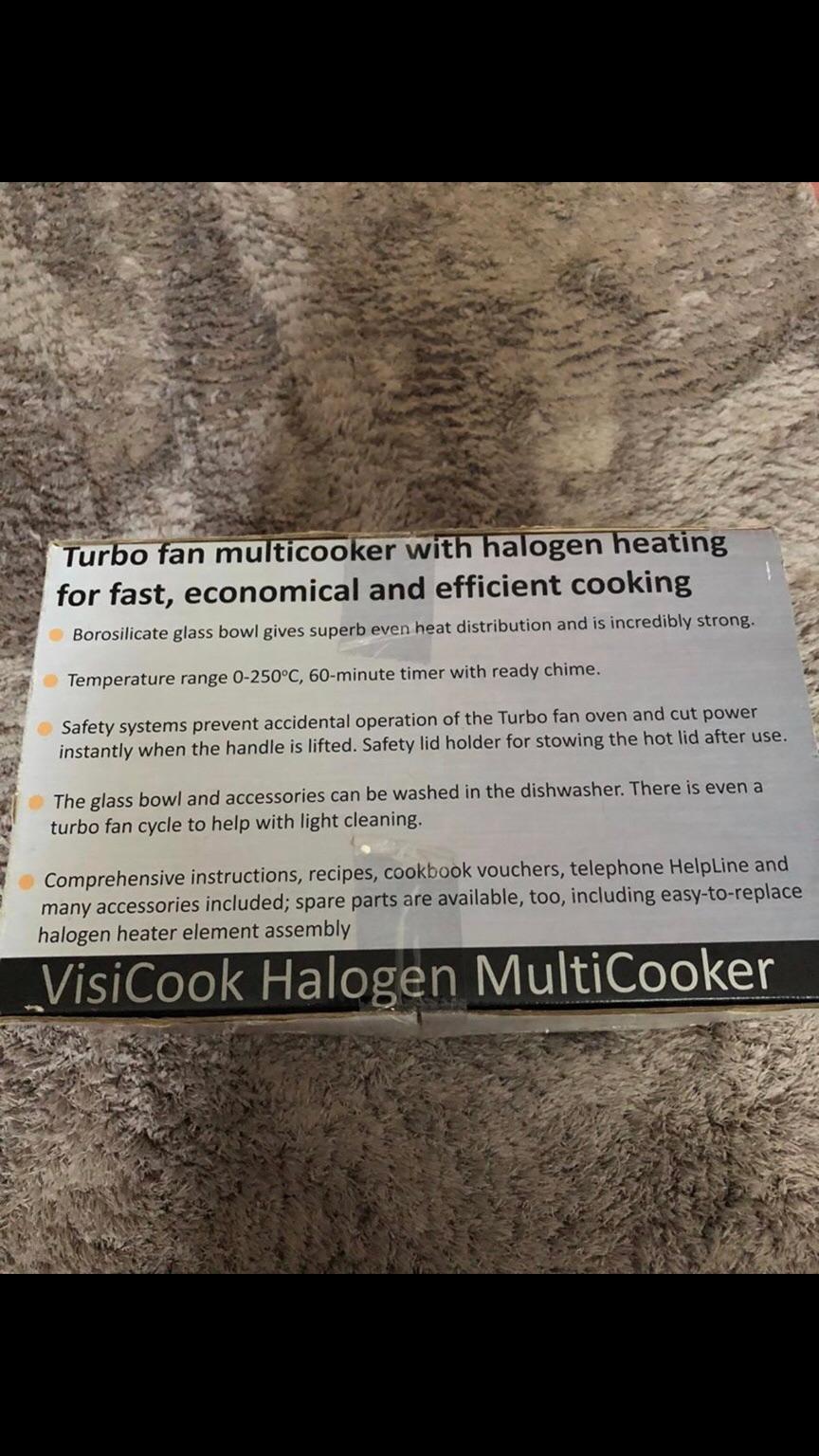 Visicook Halogen Multicooker in B90 Solihull für £ 15,00 zum Verkauf ...