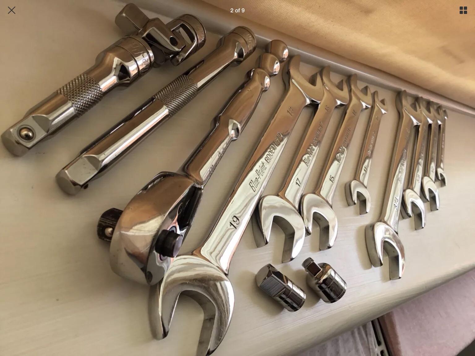 Blue-point by Snap-on socket & spanner set in CT6 Bay for £70.00 for ...