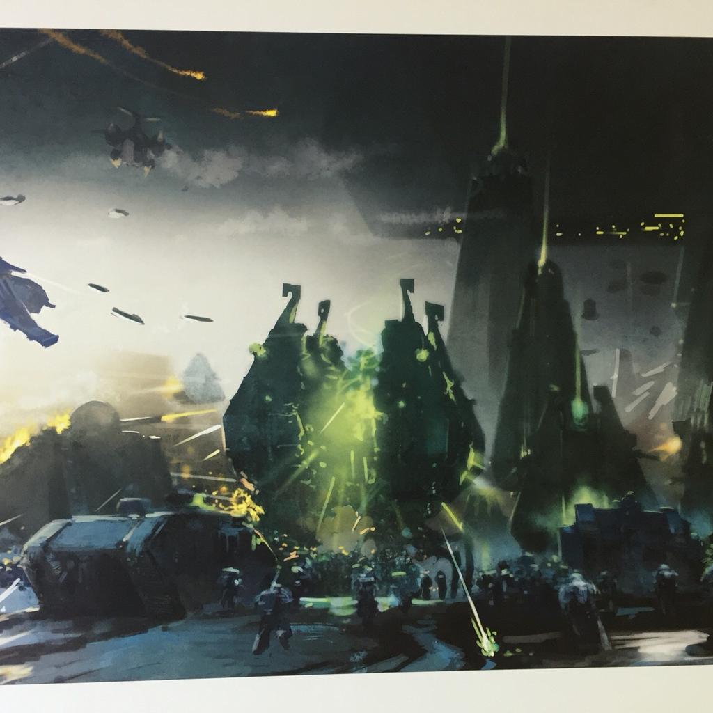 Warhammer poster Necrons vs Space Marines in 12531 Stockholm für SEK ...