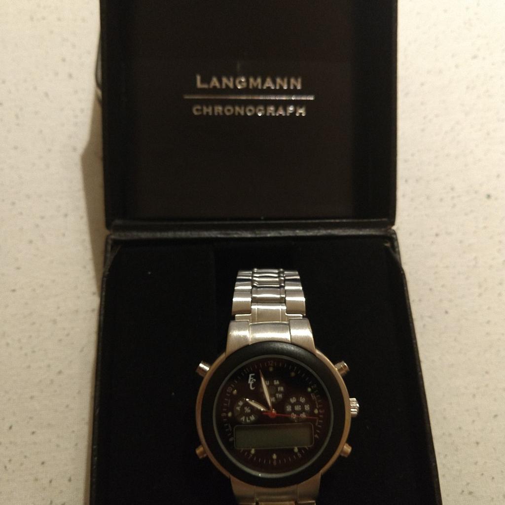 Langmann Chronograph Uhr - Eric Chevillard in 52072 Aachen für 25,00 ...