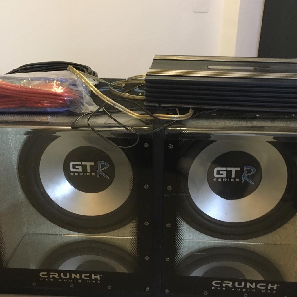 Crunch Subwoofer GT R Series in 6130 Schwaz für € 150,00 zum Verkauf ...