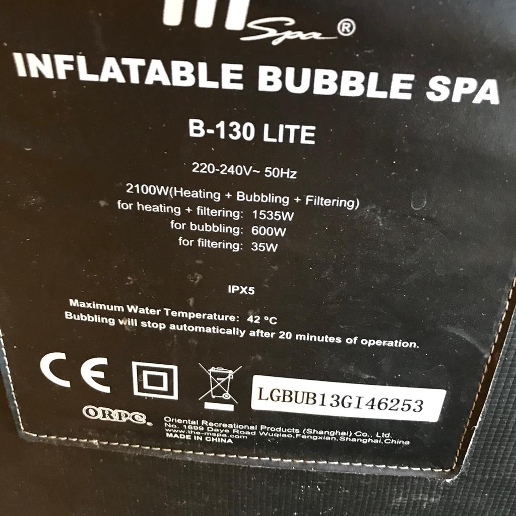 Mspa 4 person hot tub. in LS29-Wharfedale für 80,00 £ zum Verkauf ...