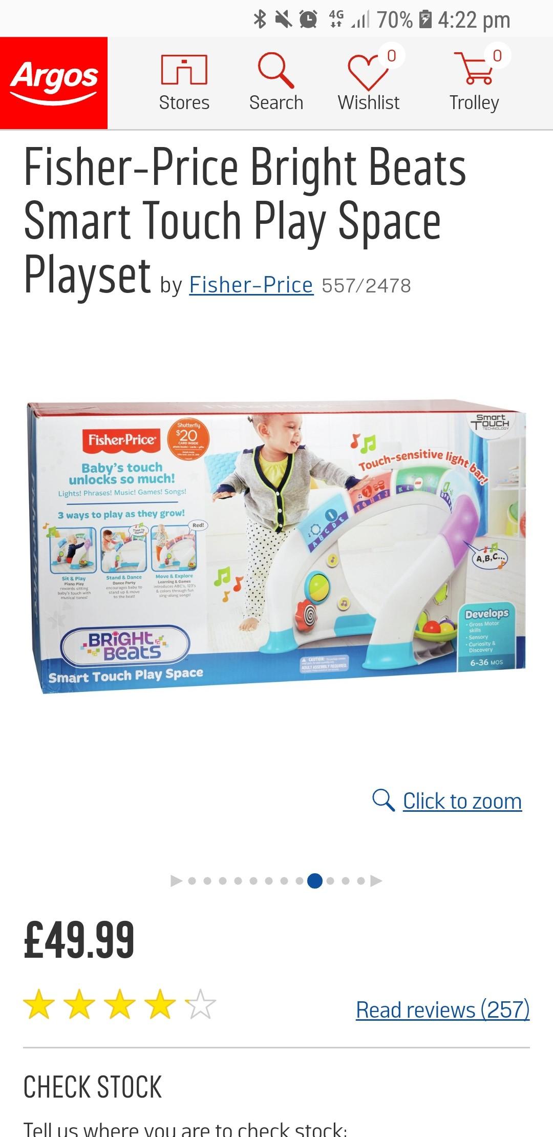 Fisher Price Bright Beats in NW6 Camden für 10,00 £ zum Verkauf | Shpock DE