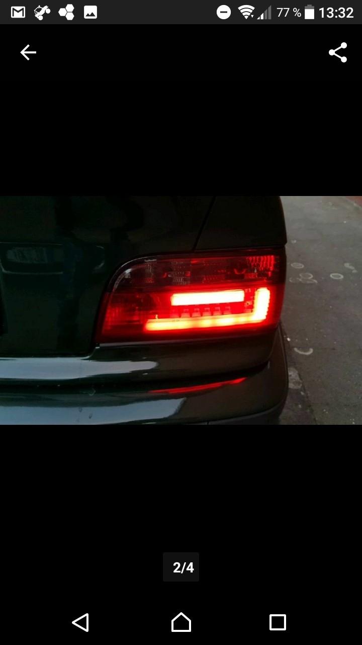 BMW E36 Limo LED Light Bar rot/schwarz in 06502 Thale für 90,00 € zum ...