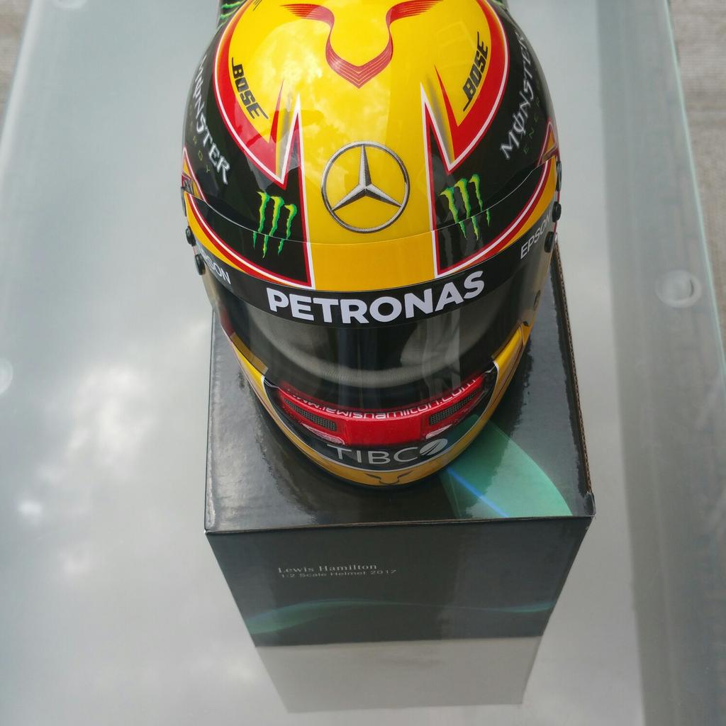 F1 formula 1 lewis hamilton 1/2 scale helmet in WS10 Walsall für 90,00 ...