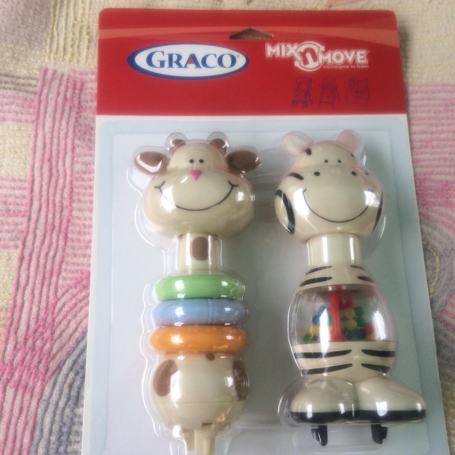 Graco 'Mix n Move' rattles in Oldham for £2.00 for sale | Shpock