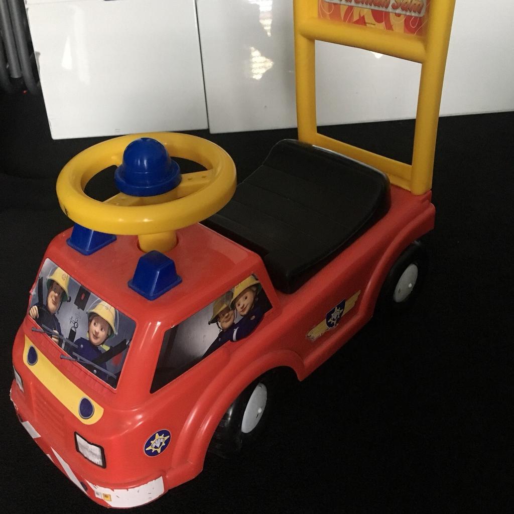 Fireman sam ride on car in Kirklees for £10.00 for sale | Shpock
