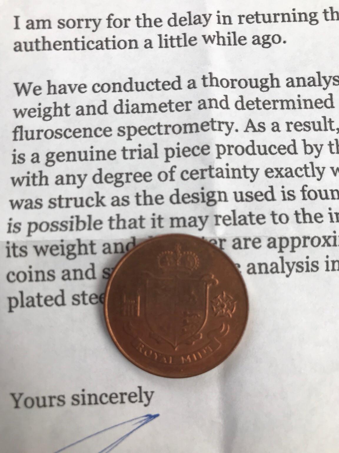 Trial coin 2p very rare from royal mint in WV14 Dudley for £20.00 for ...