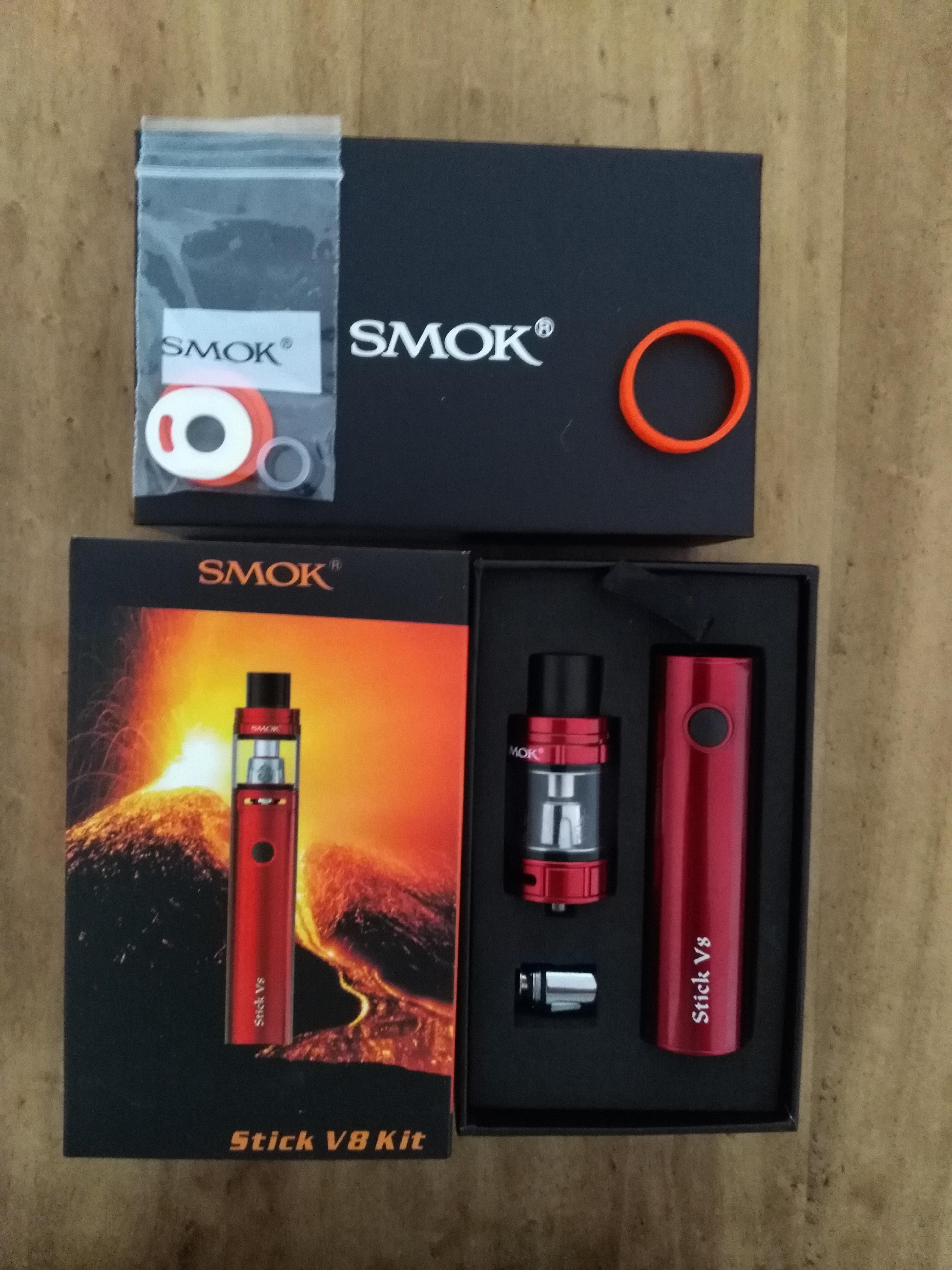 Smok Stick V8 Kit in Rot, unbenutzt in 81379 München für 25,00 € zum ...