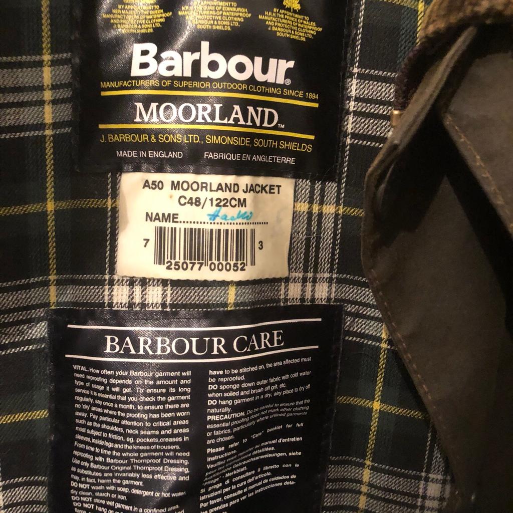 Barbour Moorland Wax Jacket in LS12 Leeds für 50,00 £ zum Verkauf ...