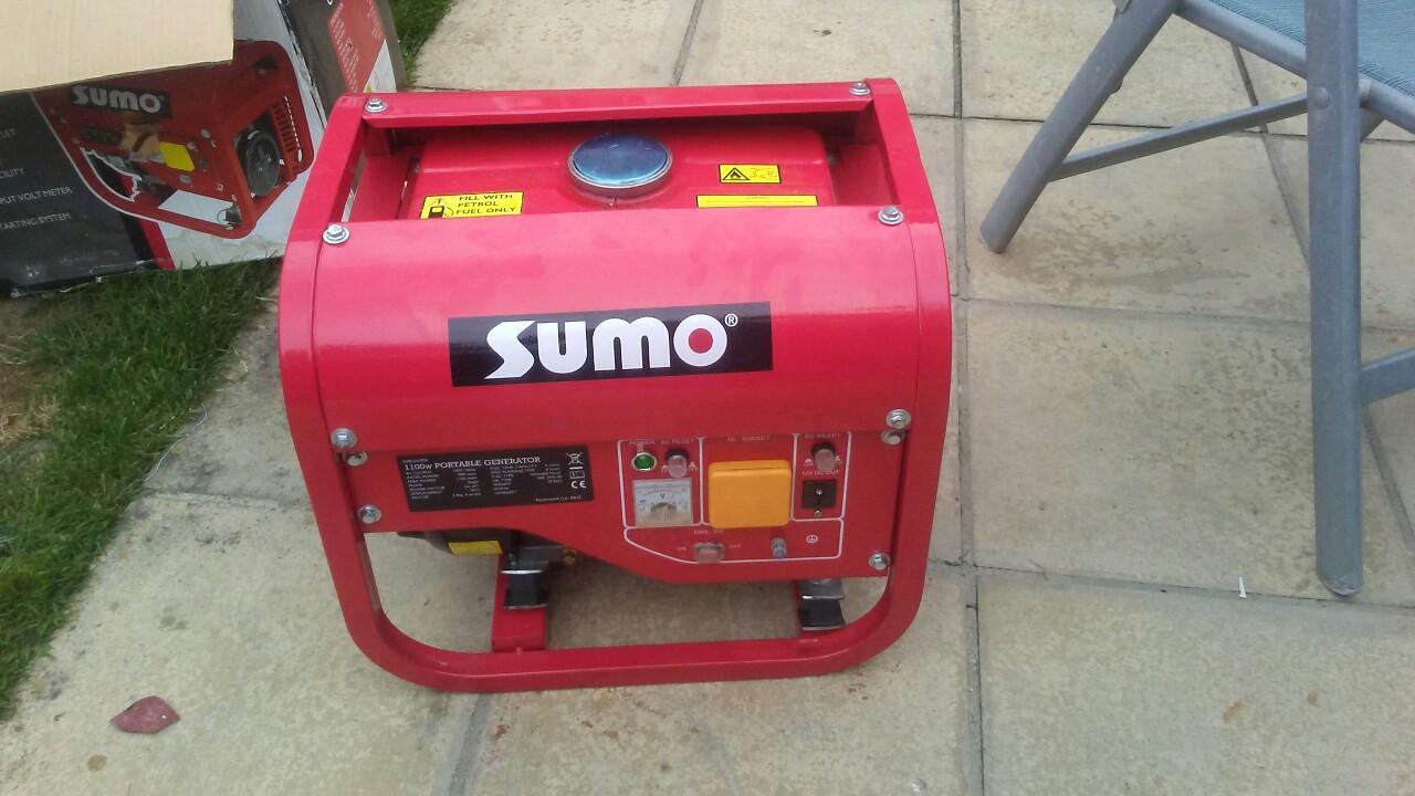 Sumo portable petrol generator in BA20 Somerset für £ 60,00 zum Verkauf ...