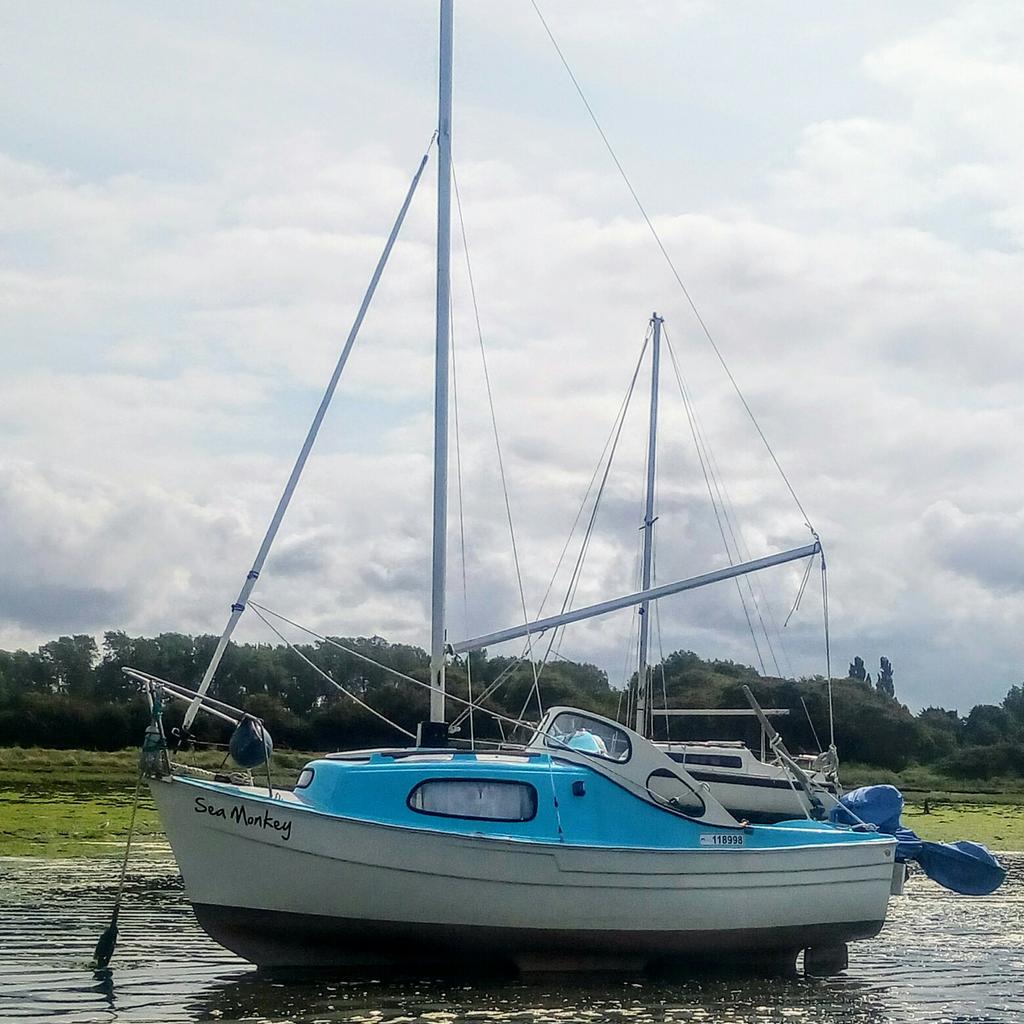 Seasafe dandy 16ft sailing yacht and trailer in PO21 Arun für £ 1.395 ...