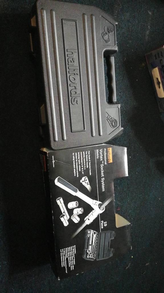 Halfords vortex socket set store