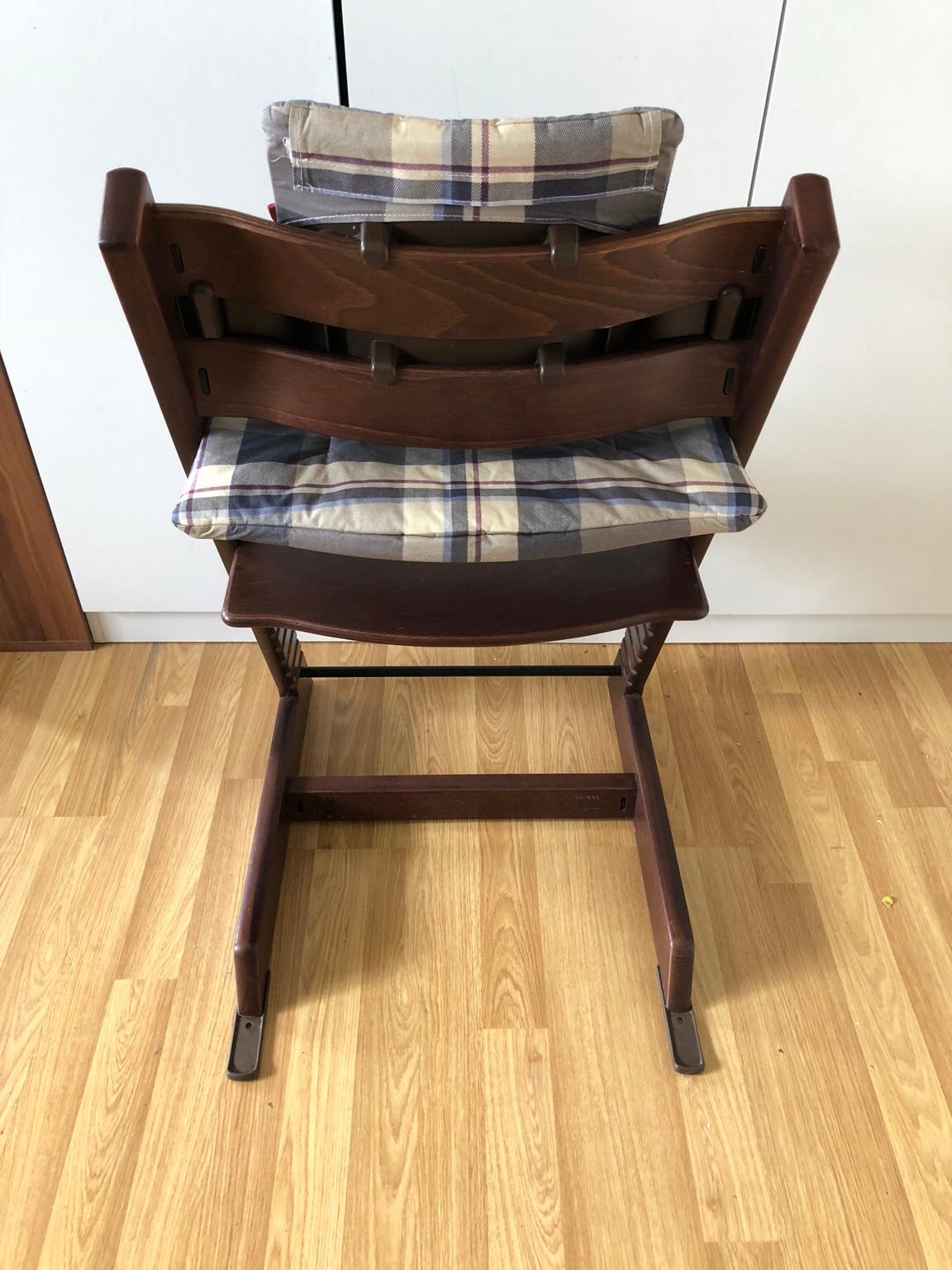 Stokke Tripp Trapp Brown highchair baby set in SW11 Wandsworth for £130 ...