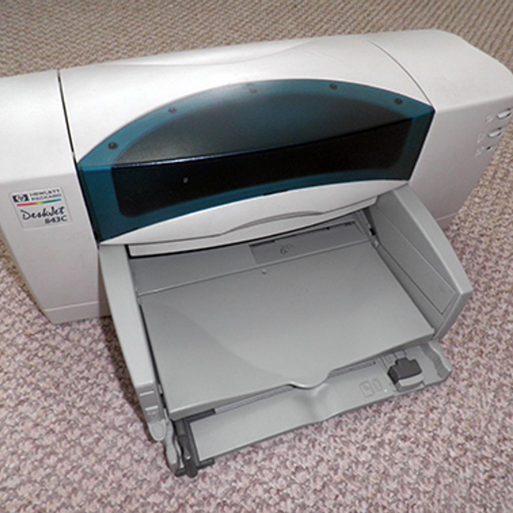 HP DESKJET 843C INKJET PRINTER in NG15 Ashfield for £22.99 for sale ...