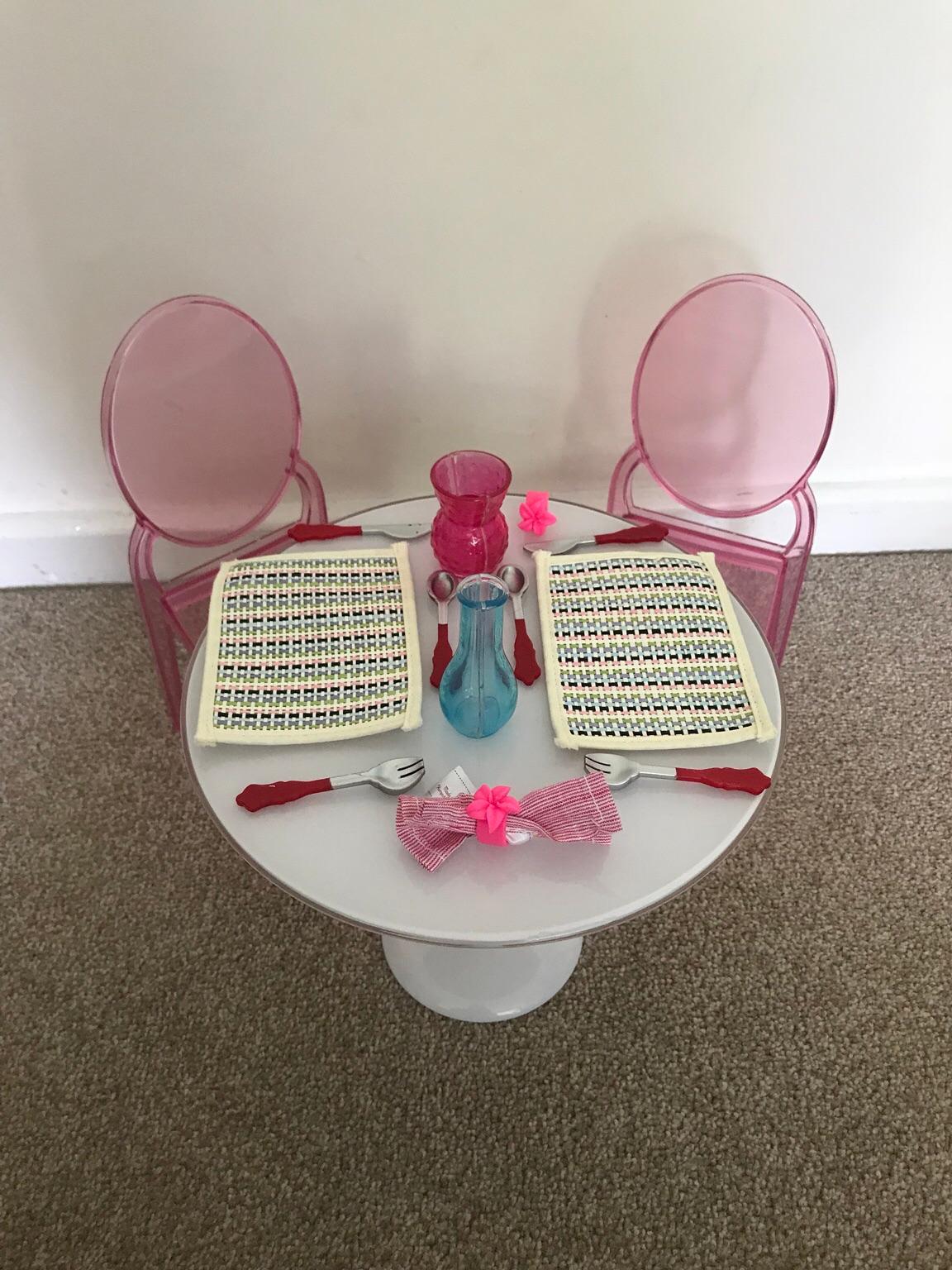 Our Generation dolls table and chairs in WS2 Walsall for £10.00 for ...