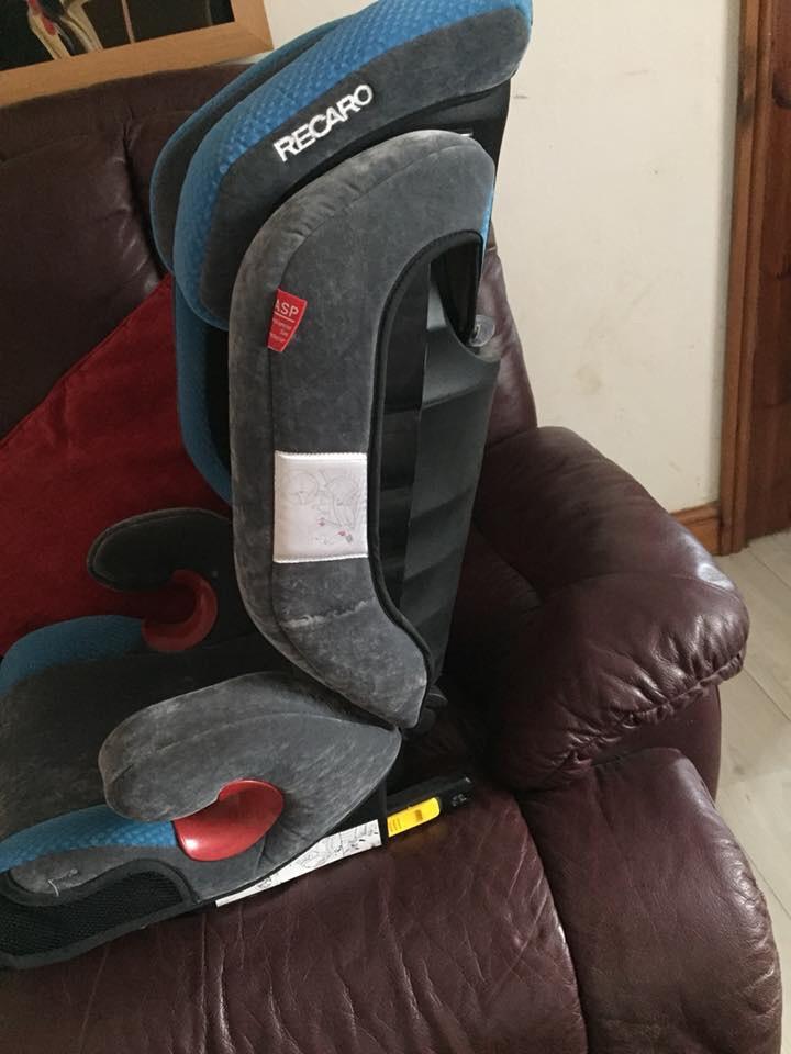 Recaro Monza isofix stage 2-3 car seat in NN9 Northamptonshire for £50. ...