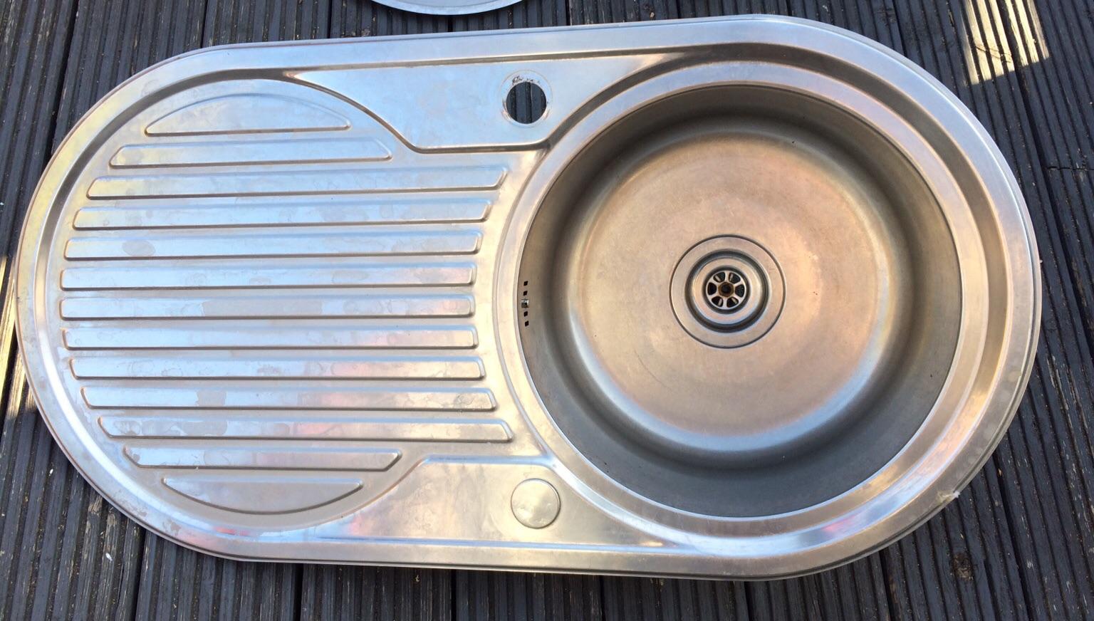 Ikea EMSEN Circular Sink and Drainer in NP44 Oakfield für 20,00 £ zum ...