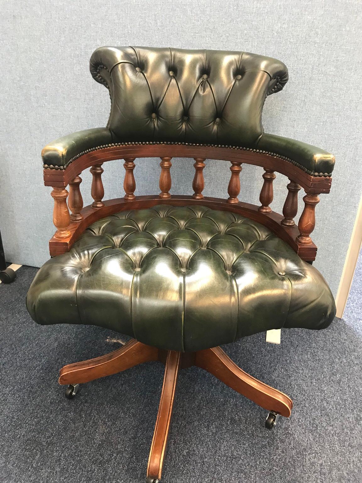 Vintage Green Captains Chair in WR9 Wychavon für 230,00 £ zum Verkauf ...