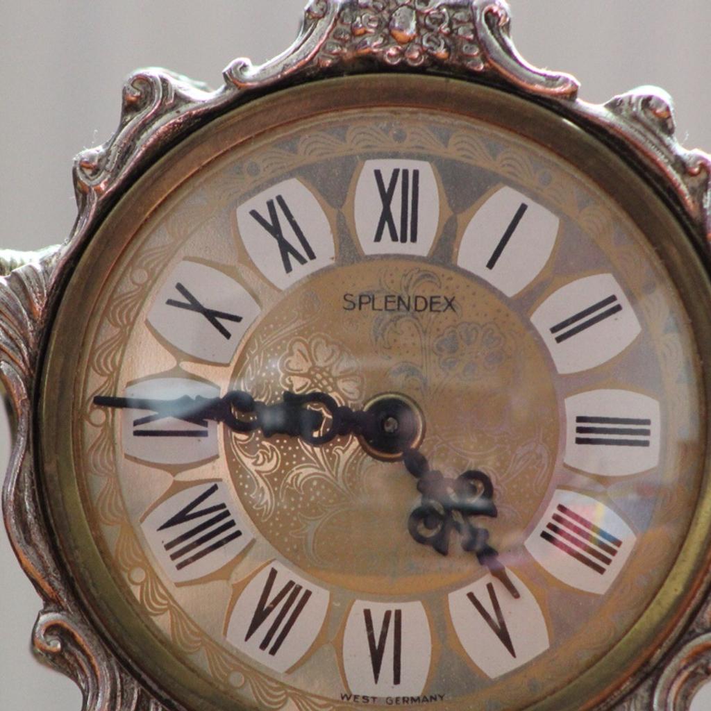 Vintage Mantel Clock Splendex 20th century in Wyre Forest for £15.00 ...