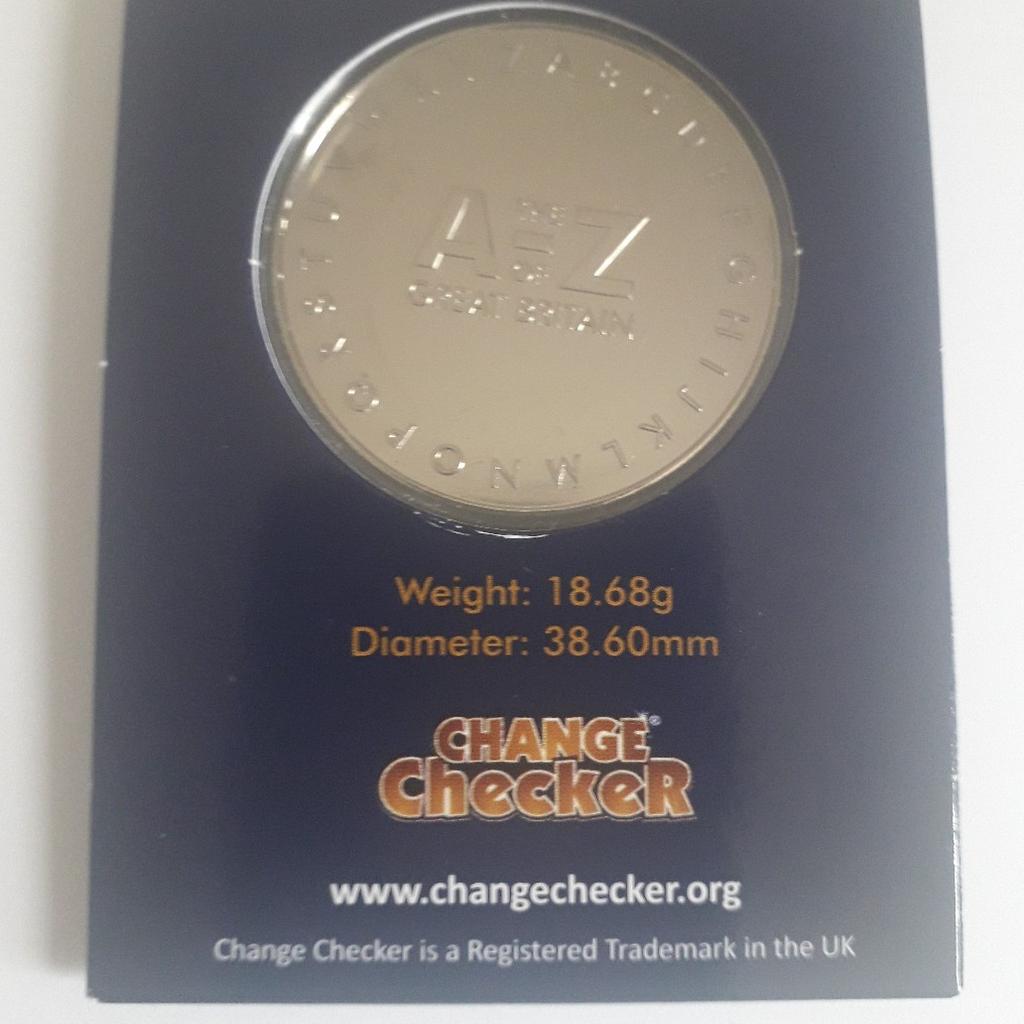 NEW. Change Checker A-Z 10p Completer Medal in WF9 Wakefield für £ 12 ...
