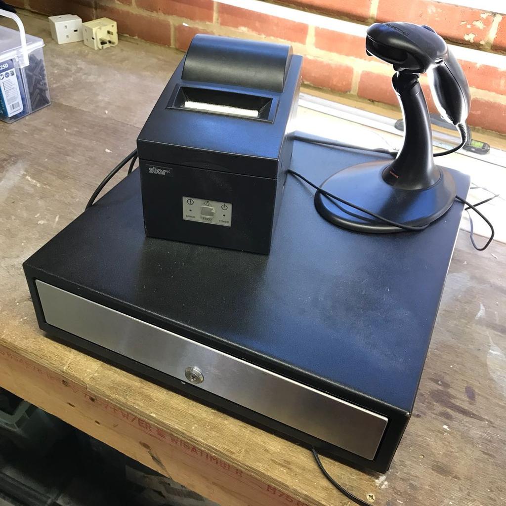 Cash drawer,Receipt printer,barcode scanner. in Tandridge für 40,00 ...