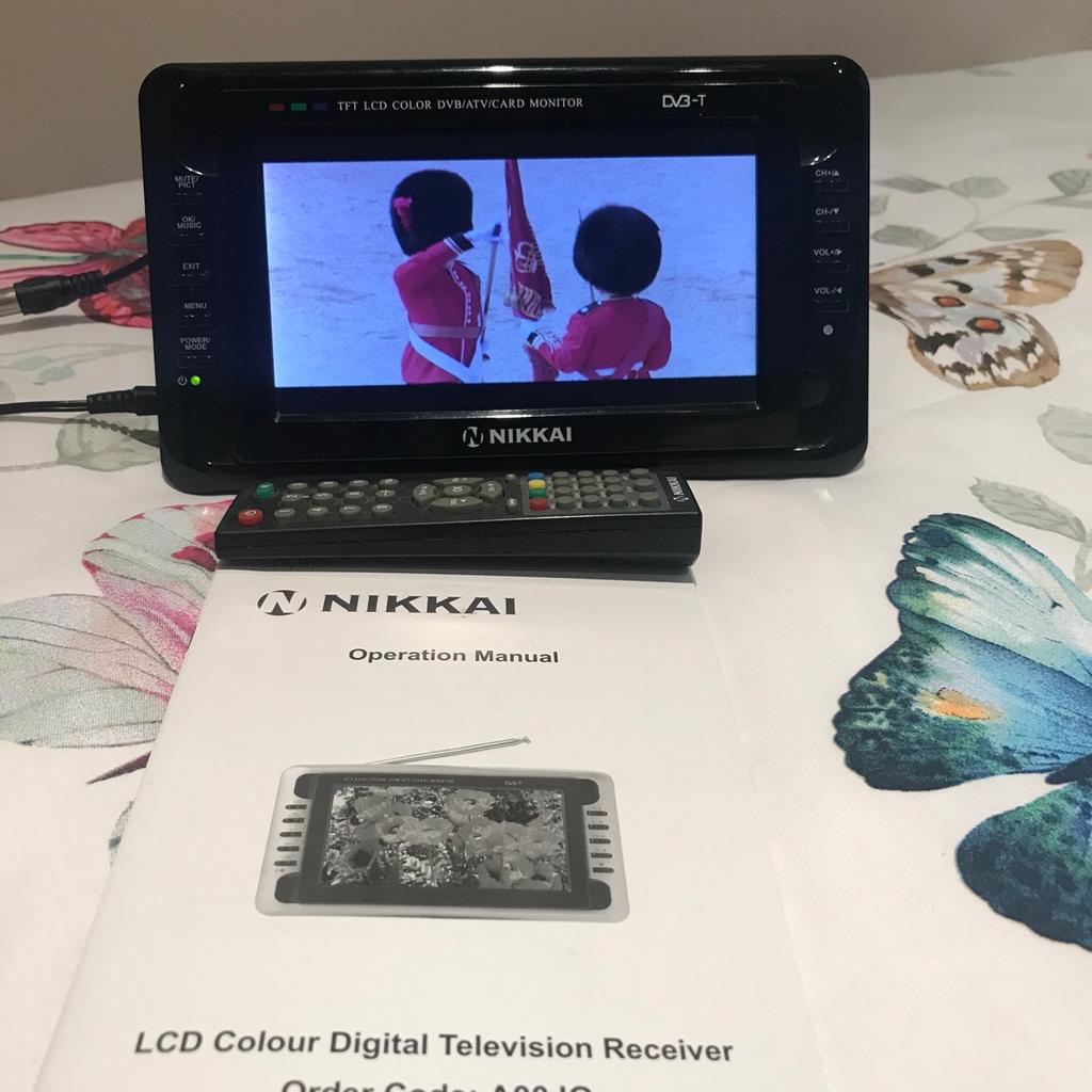 Nikkai JV-TVC707EA 7”TFT LCD TV/MONITOR in CM15 Brentwood für 45,00 ...