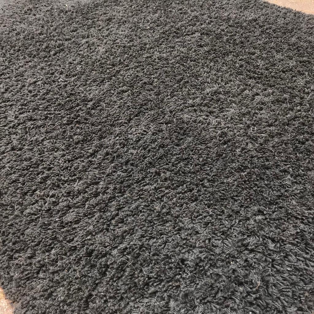 Ikea Teppich HAMPEN 133x195 cm schwarz in 68766 Hockenheim für 15,00 ...