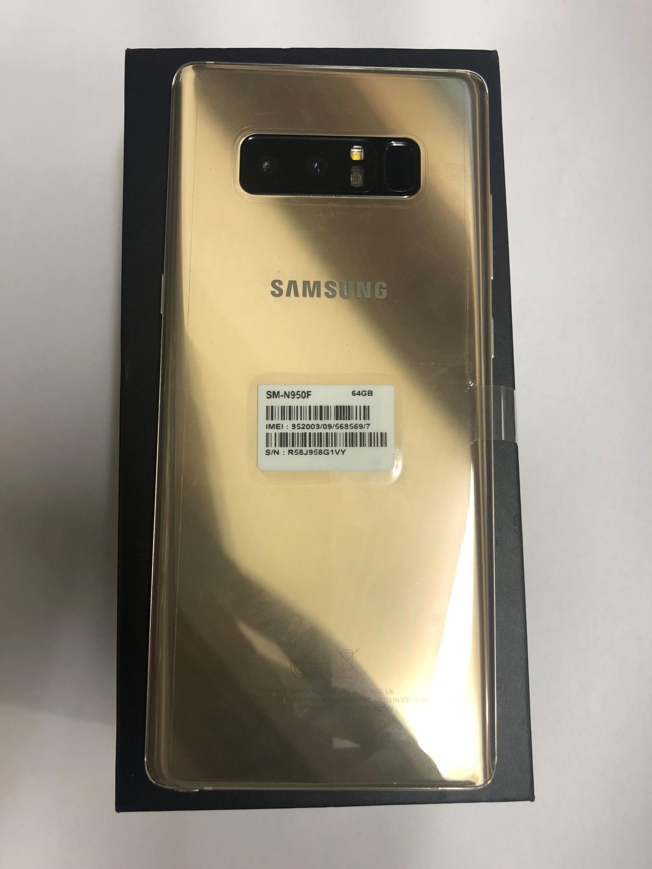 SAMSUNG GALAXY NOTE 8 GOLD UNLOCKED in SE18 Greenwich für 550,00 £ zum ...