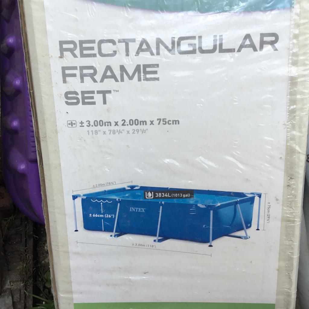 Intex 3m x 2m pool and pump in M34 Tameside für 65,00 £ zum Verkauf ...