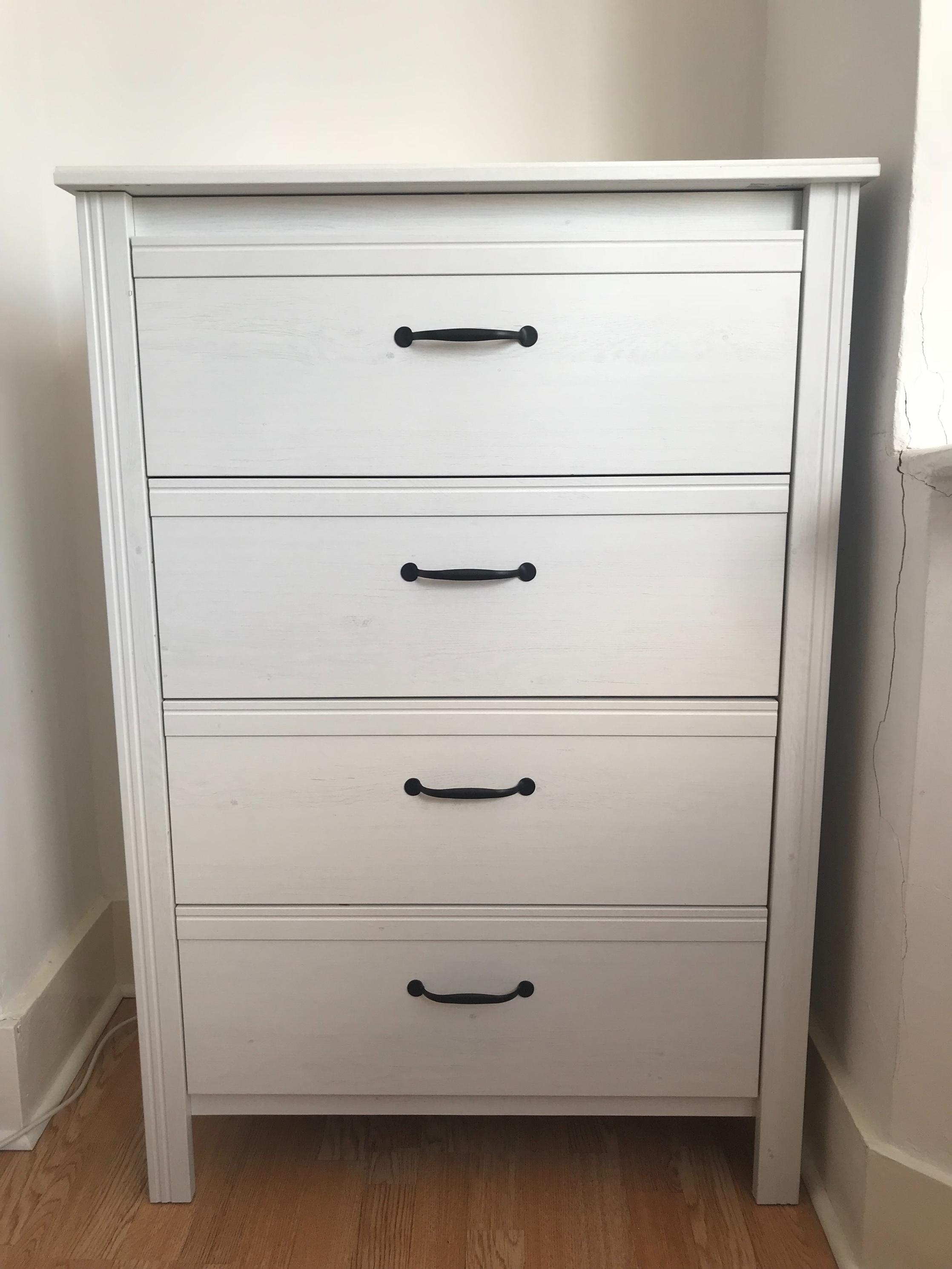 Brusali 4 drawer dresser store